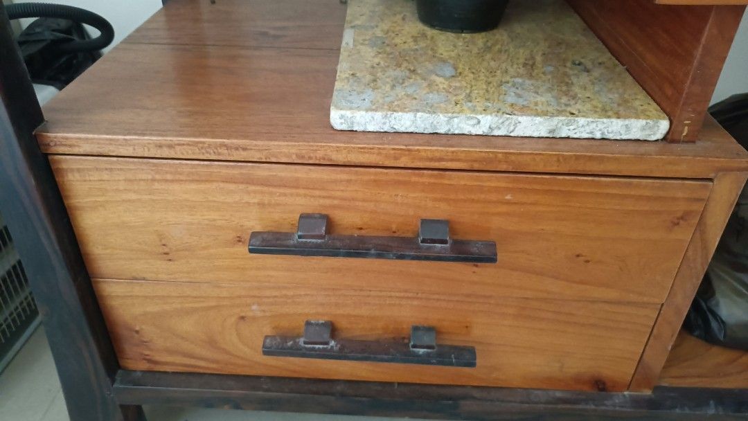 Narra Console Table, Furniture & Home Living, Furniture, Shelves ...