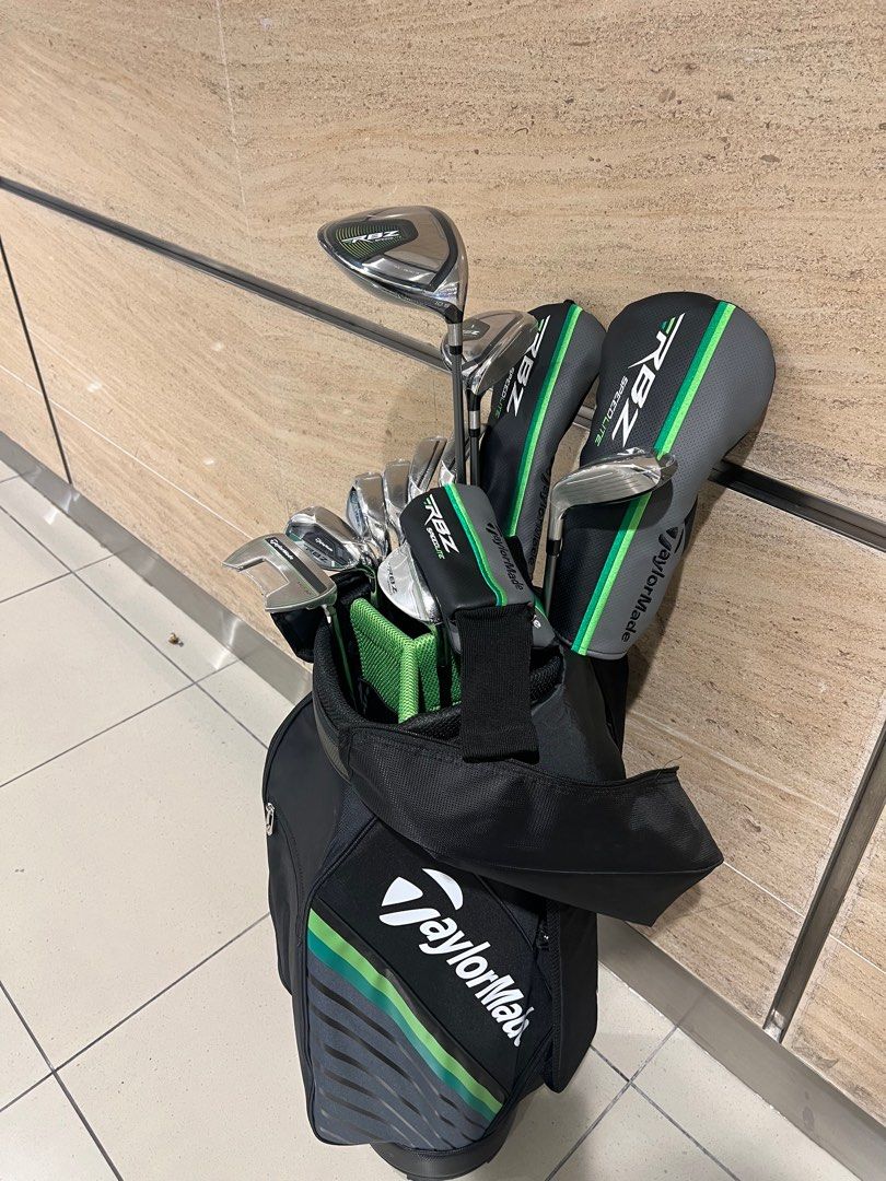NEW TaylorMade RBZ Men Full Golf Set [Regular Flex Graphite Shaft ...