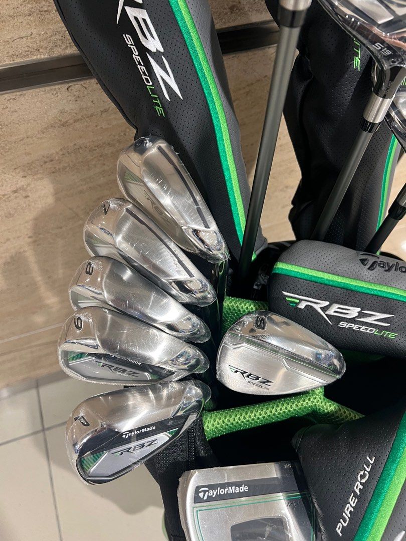 NEW TaylorMade RBZ Men Full Golf Set [Regular Flex Graphite Shaft ...