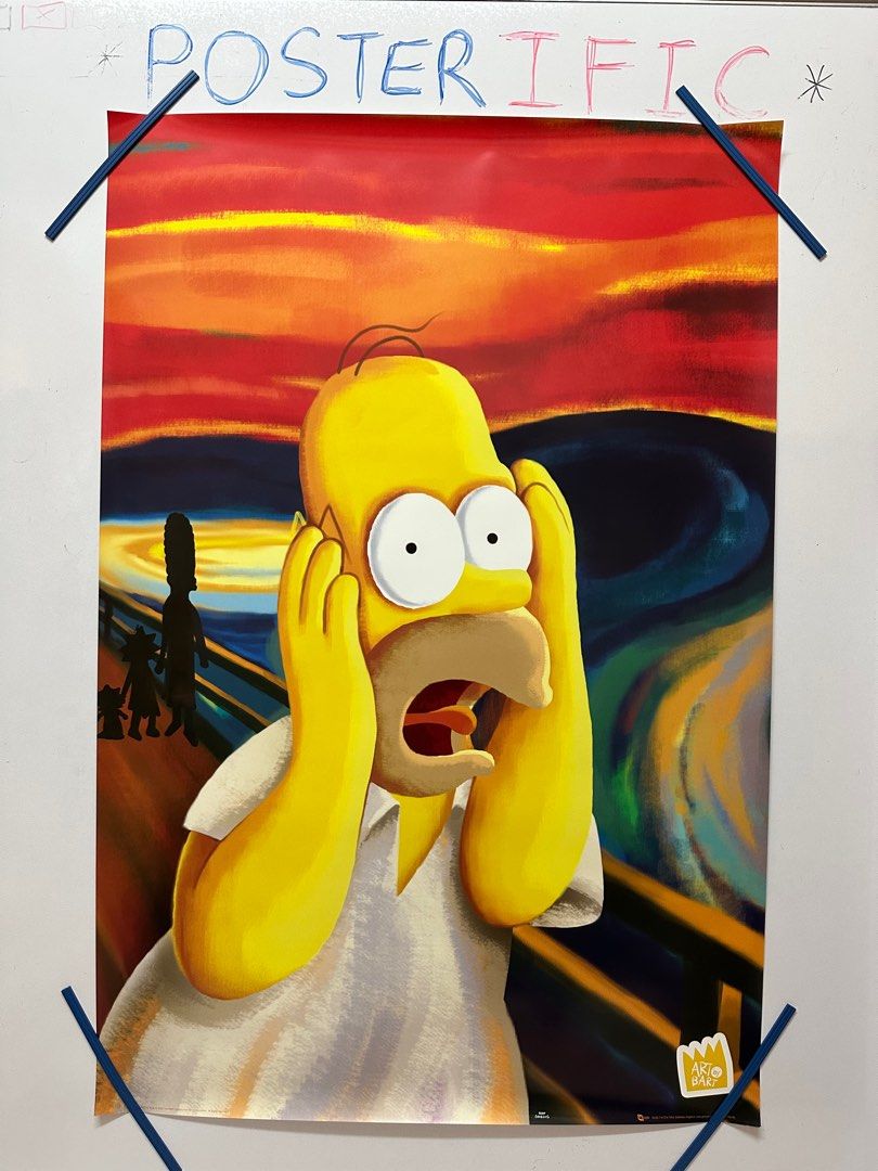 [NEW] The Simpsons Scream - Poster (61 cm X 91.5 cm) [TVS-02-FP1334 ...