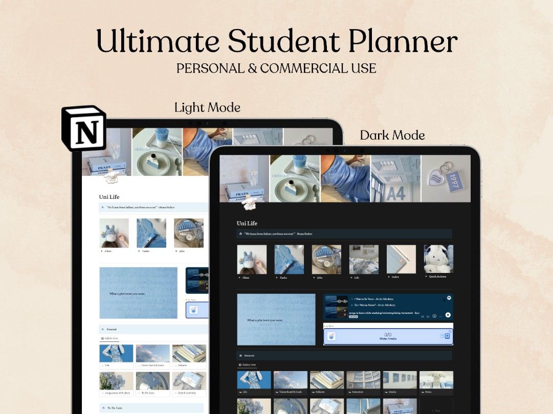 Notion Student Planner, Hobbies & Toys, Books & Magazines, Assessment ...