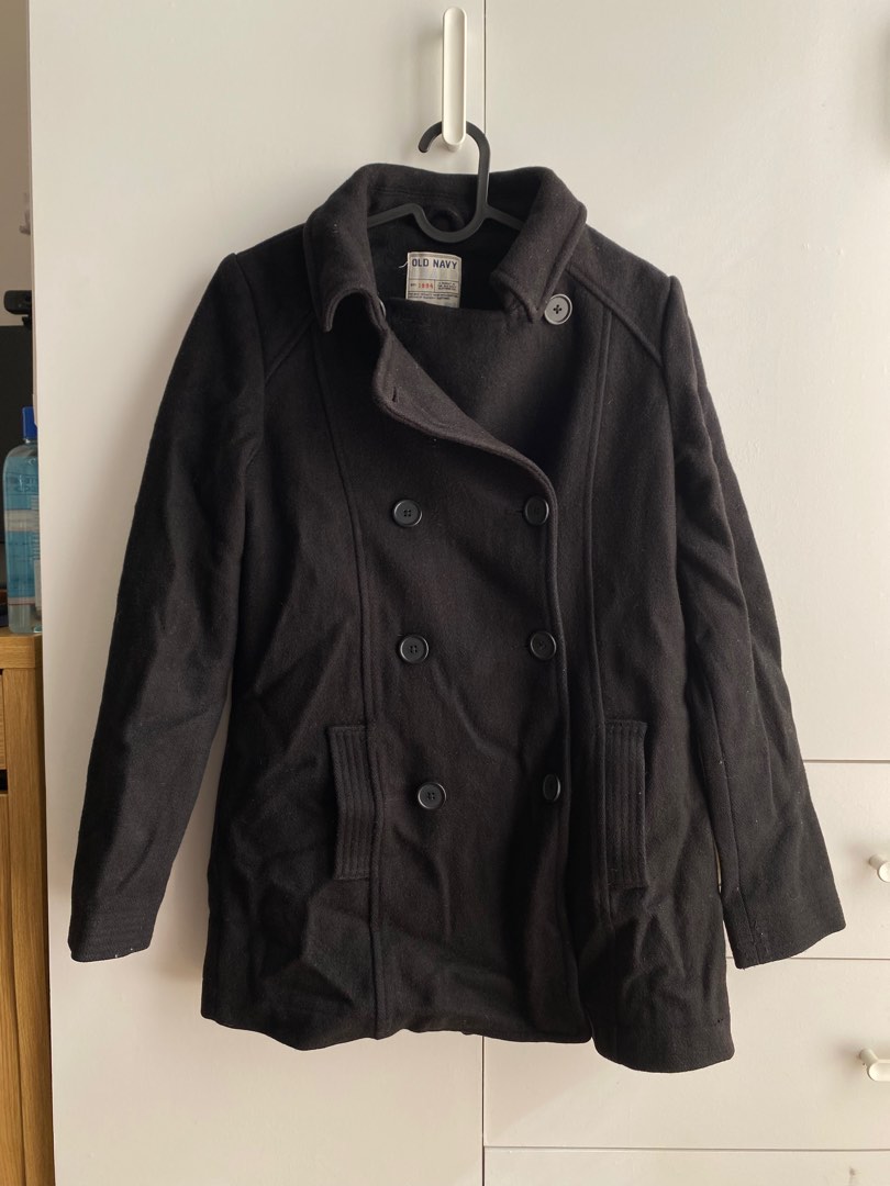 Old Navy Pea Coat Winter Coat, Women's Fashion, Coats, Jackets and ...