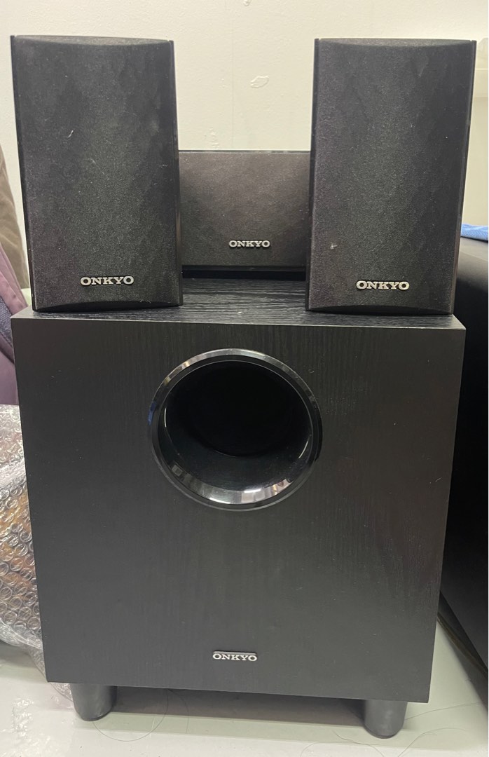 Onkyo Surround + Center + Woofer ( SKC528, SKC528, SKW391), Audio ...