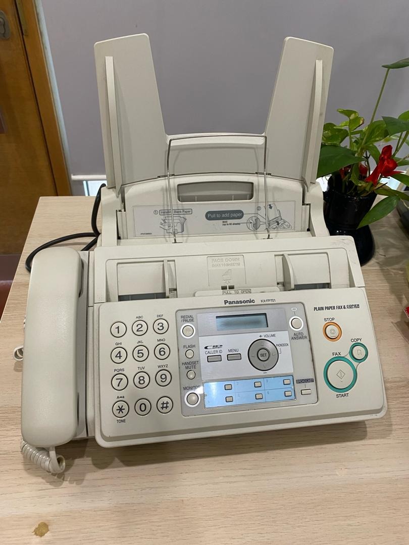 PANASONIC FAX/ COPIER MACHINE, Computers & Tech, Office & Business ...