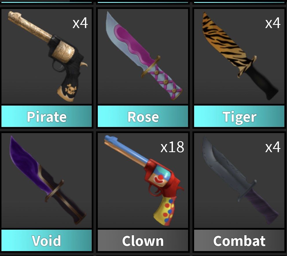 (PLEASE READ DESCRIPTION) 🙏🏻 PART 1 🔥UNCOMMON KNIFE/GUN 🔥 ROBLOX 🔥 MM2 ...