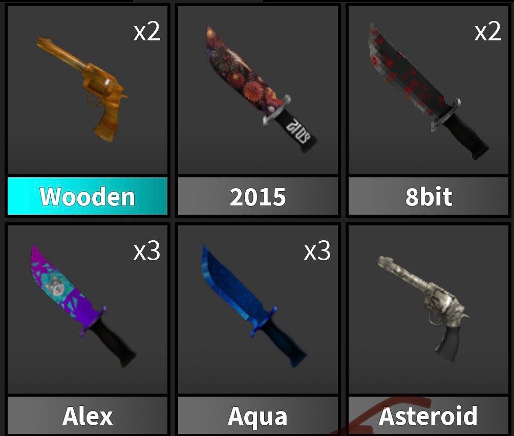 (PLEASE READ DESCRIPTION) 🙏🏻 PART 1🔥 COMMON KNIFE/GUN/COLLECTIBLE ITEM🔥 ...