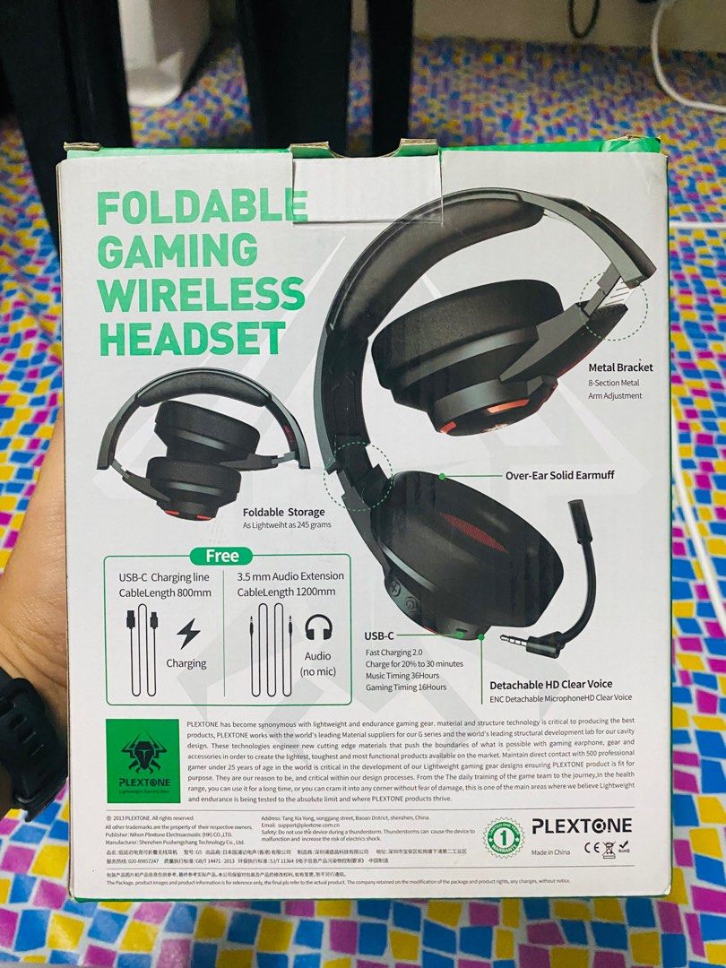 PLEXTONE G5 WIRELESS HEADPHONE, Audio, Headphones & Headsets on Carousell