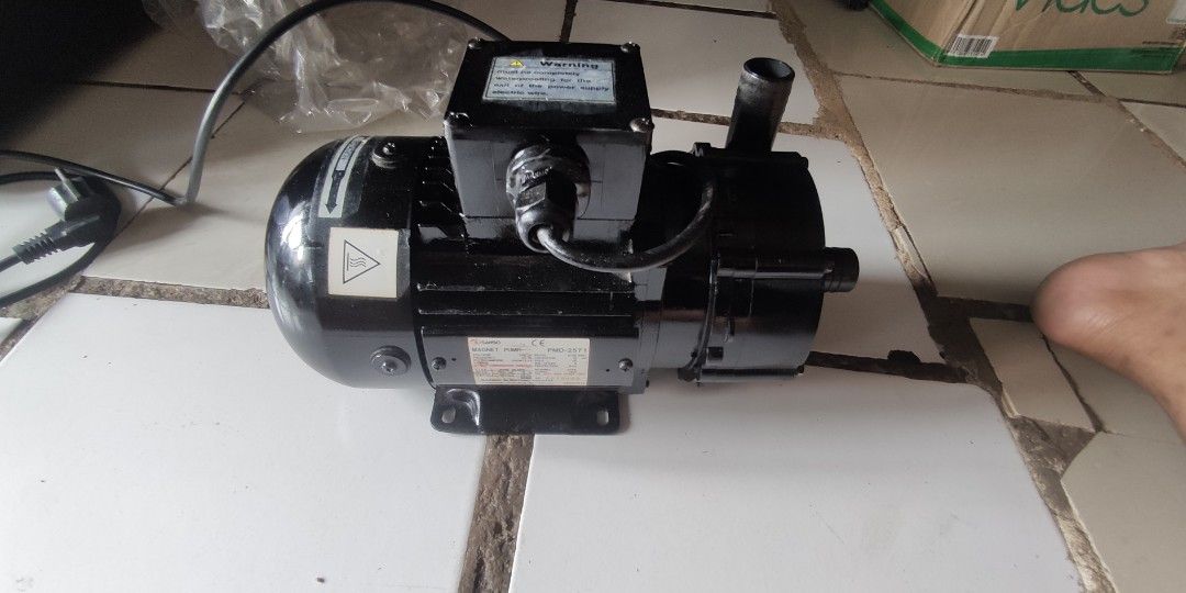 POMPA KIMIA SANSO MAGNETIC DRIVE PUMP PMD-2571 250 WATT MADE IN JAPAN ...