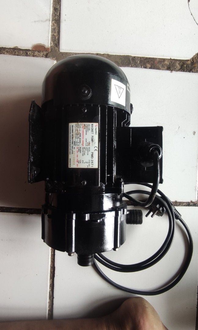 POMPA KIMIA SANSO MAGNETIC DRIVE PUMP PMD-2571 250 WATT MADE IN JAPAN ...