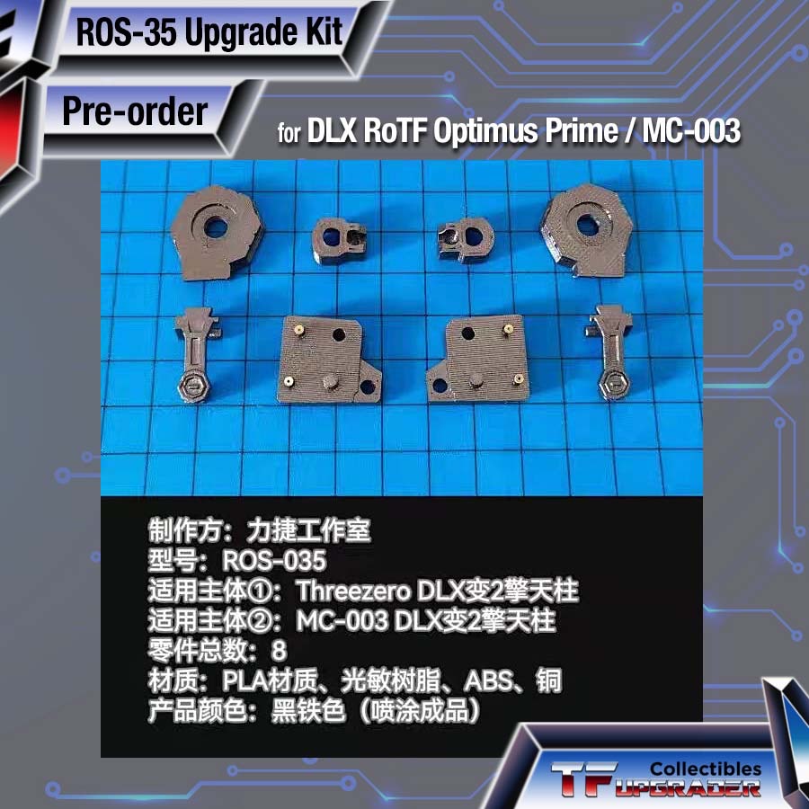 Ratchet's Operating Studio ROS-35 Upgrade Kit for DLX RoTF Optimus ...