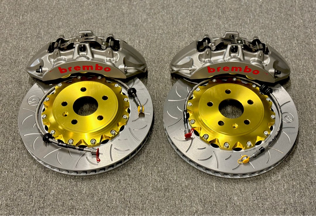 REFURBISHED USED BREMBO CTSV GT6 F50 6 POT BRAKE KIT VW SHARAN GOLF GTI ...