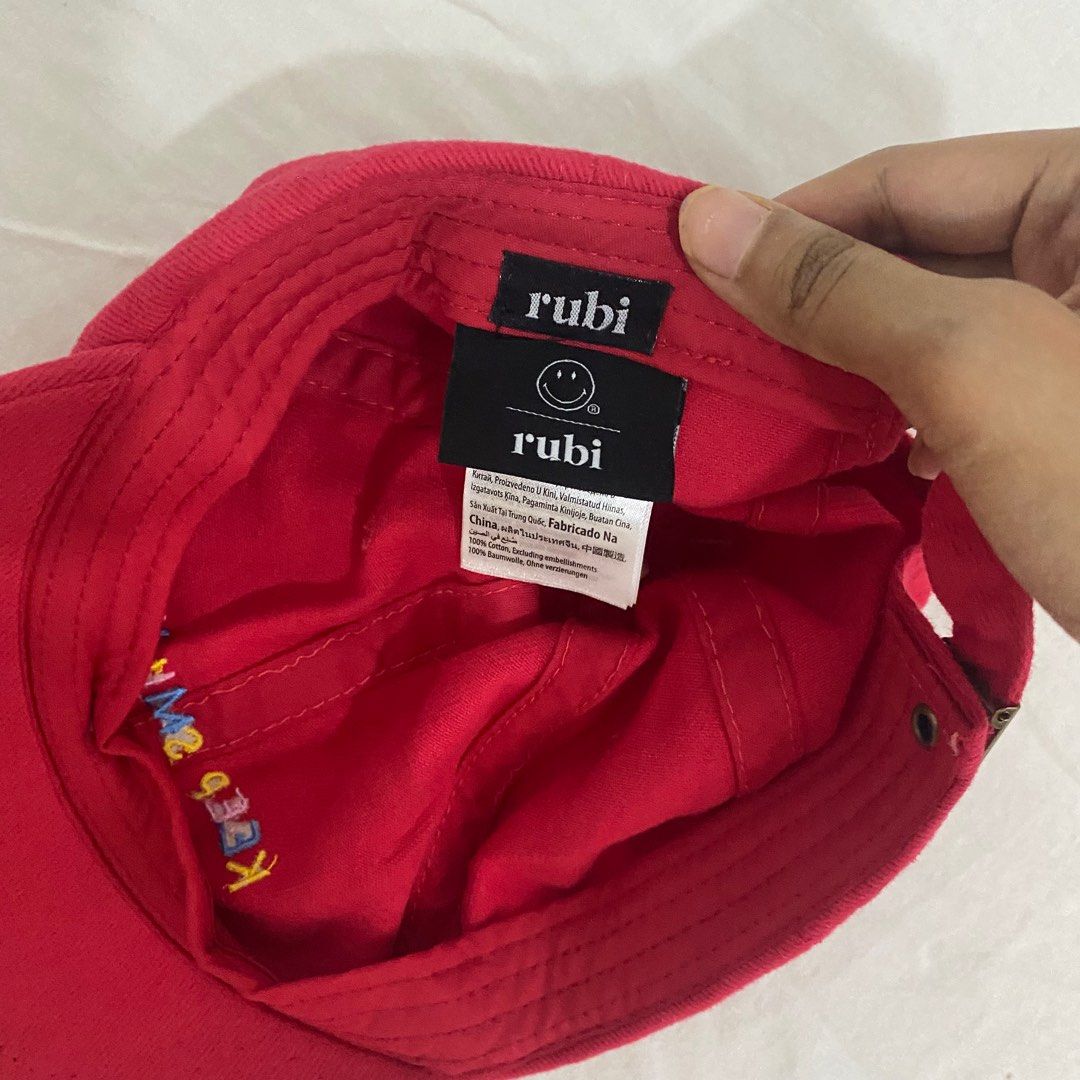 Rubi cotton on cap embroidery, Men's Fashion, Watches & Accessories ...