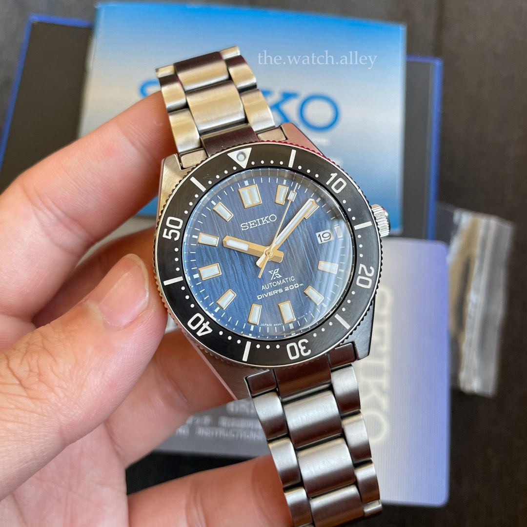Seiko 62mas - “Glacier” - Save The Ocean Blue - 1965 Diver’s Modern Re ...