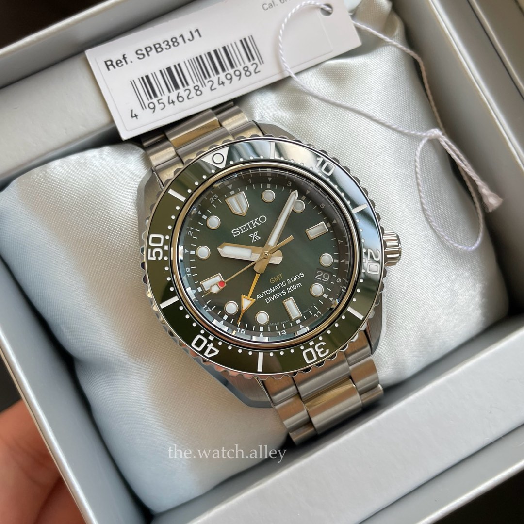 Seiko MM200 - GMT Automatic 3 Days Green - 1968 Divers Modern Re ...