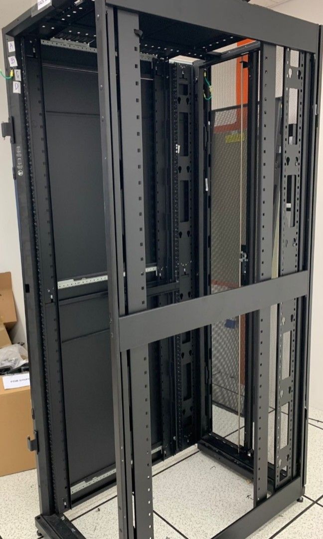 Steel Single Server Rack in good condition, Computers & Tech, Office ...