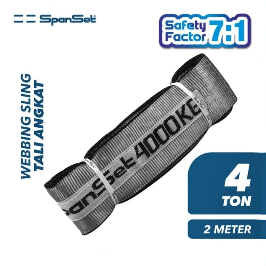 Spanset Webbing Sling Cap. 4 Ton x 2 Meter, Barang Yang Dicari di Carousell