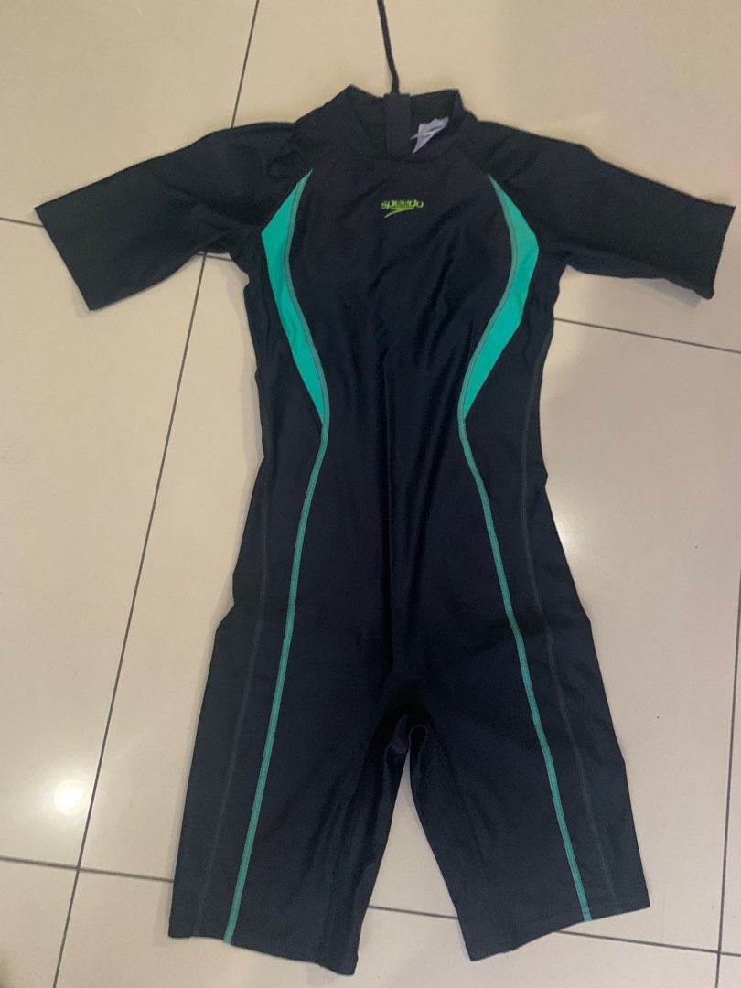 Speedo rash guards swimsuit one piece, Men's Fashion, Tops & Sets, Swim ...