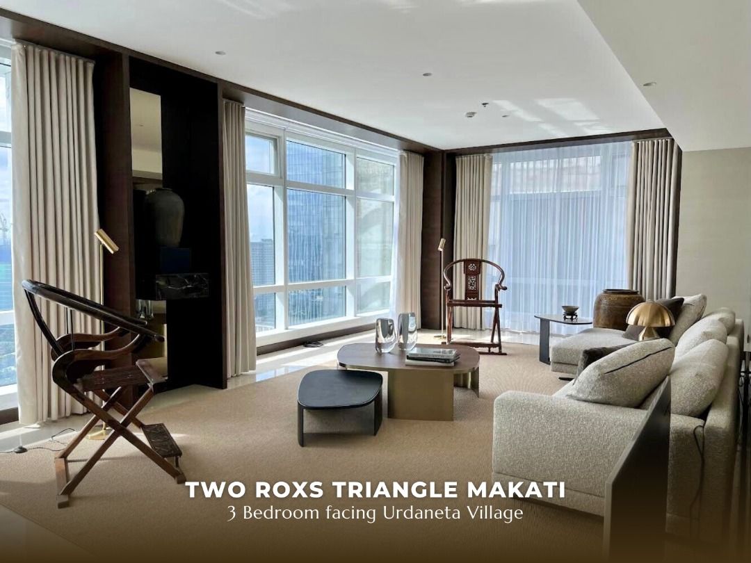 Two Roxas Triangle – 3BR Facing Urdaneta Village for Sale "A" Unit ...