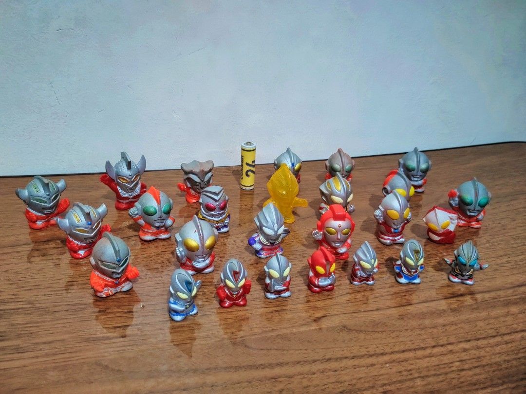 Ultraman Finger Puppets set, Hobbies & Toys, Toys & Games on Carousell