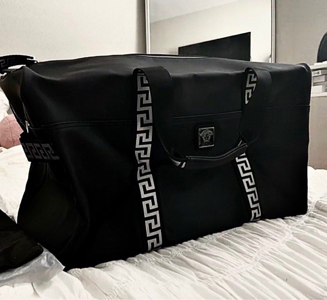 Versace Duffle Bag (Original), Men's Fashion, Bags, Backpacks on Carousell