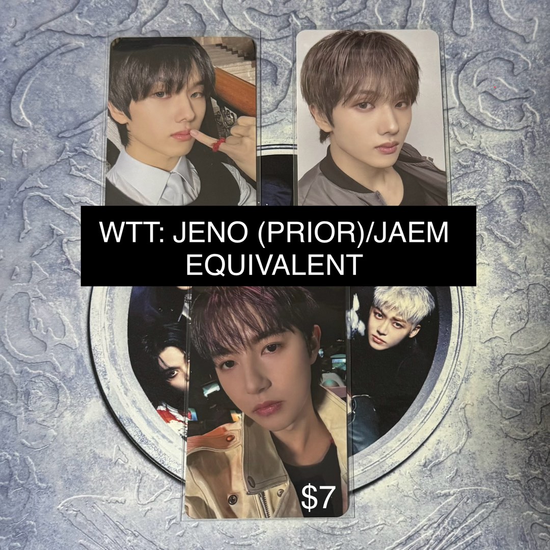 wts/wtt nct dream dreamscape album pcs photocards renjun jisung jaemin ...
