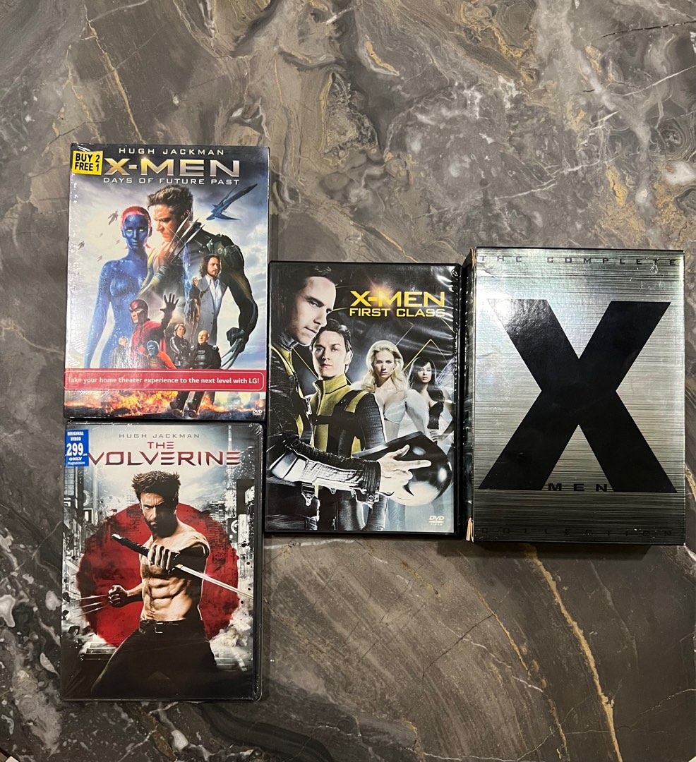 X-MEN DVD COLLECTION, Hobbies & Toys, Music & Media, CDs & DVDs on ...