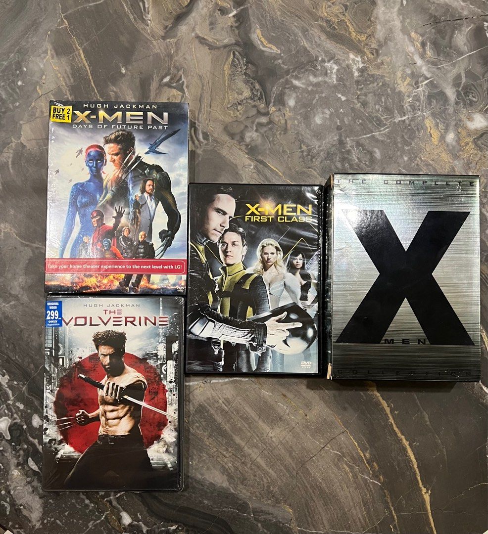 X-MEN DVD COLLECTION, Hobbies & Toys, Music & Media, CDs & DVDs on ...