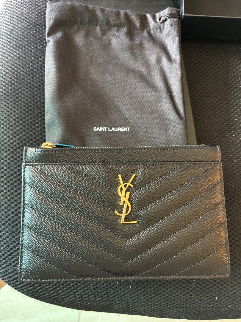 YSL Pouch, Luxury, Bags & Wallets on Carousell