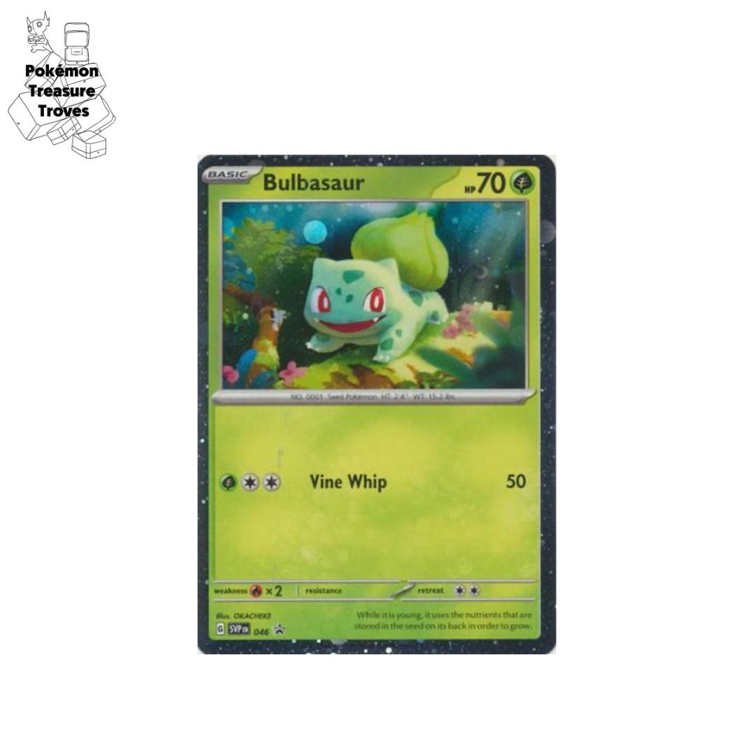 [$0.70] Pokemon Bulbasaur Promo Holo Card, Hobbies & Toys, Toys & Games ...