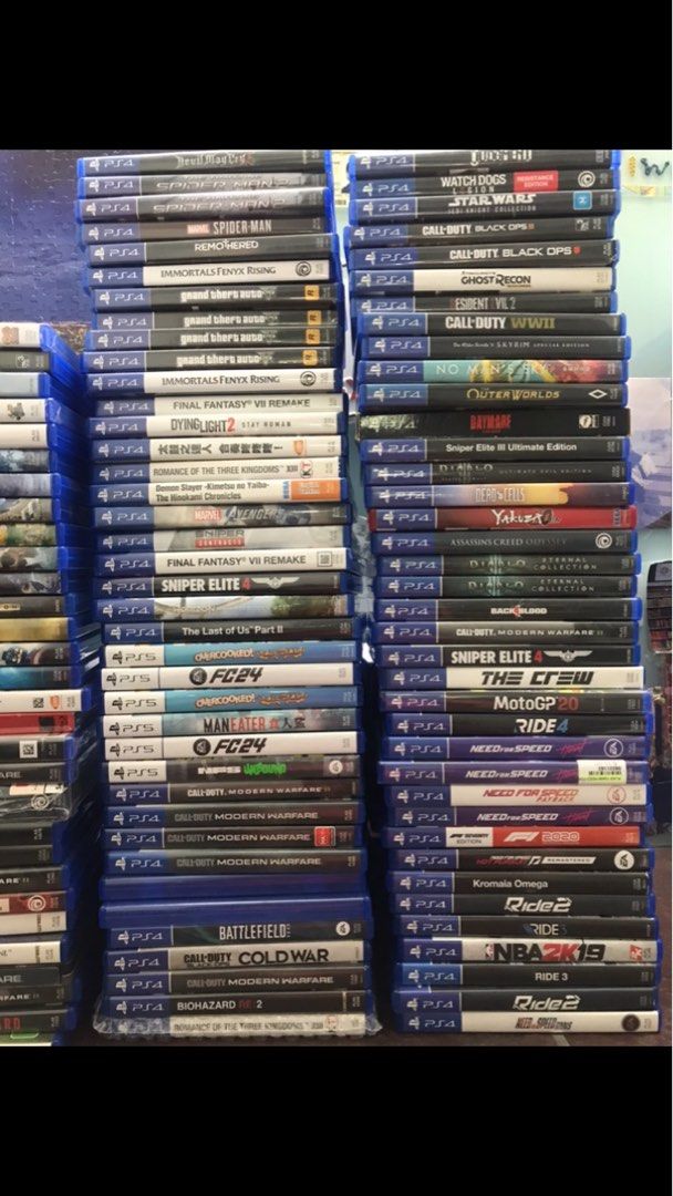 100 ps4 games store