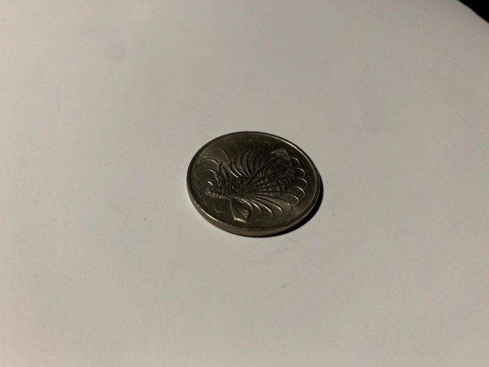 1981 SINGAPORE FISH COIN AUTHENTIC, Hobbies & Toys, Memorabilia ...