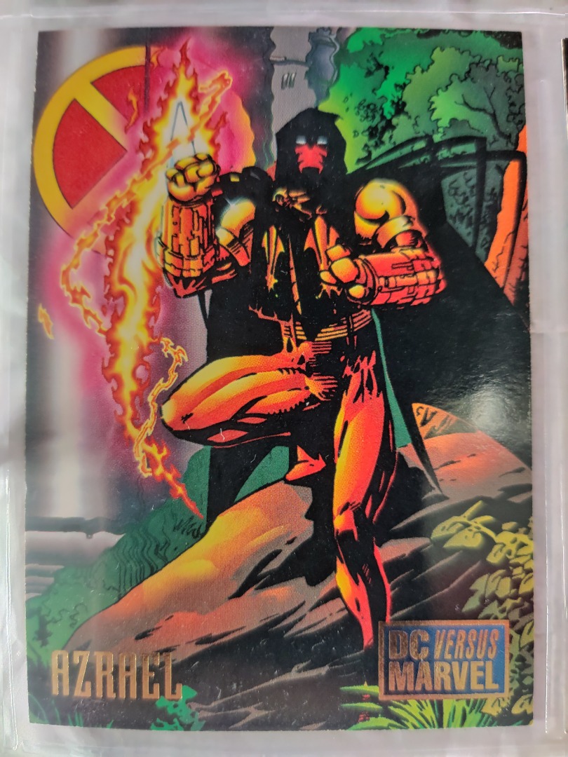 1995 DC versus Marvel Azrael, Hobbies & Toys, Memorabilia ...