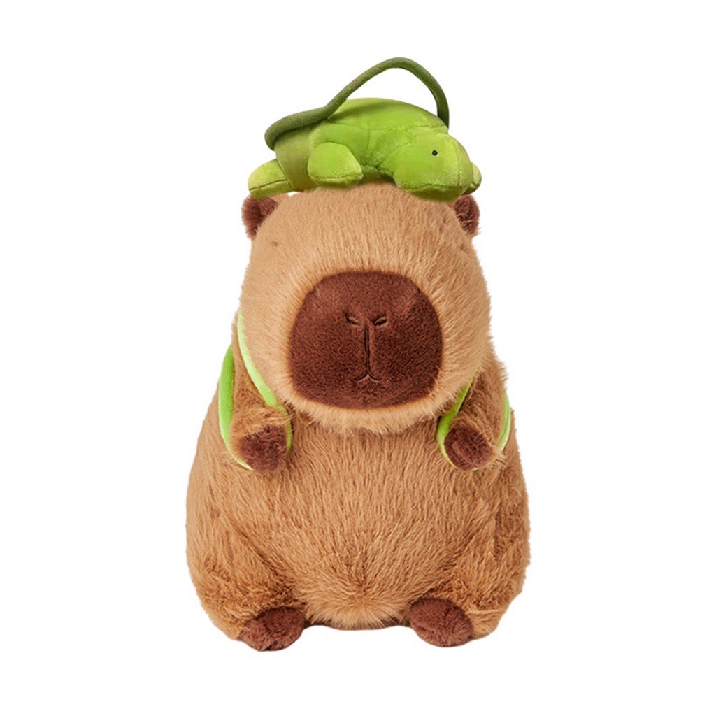 23cm Capybara and Turtle Bag, Hobbies & Toys, Toys & Games on Carousell