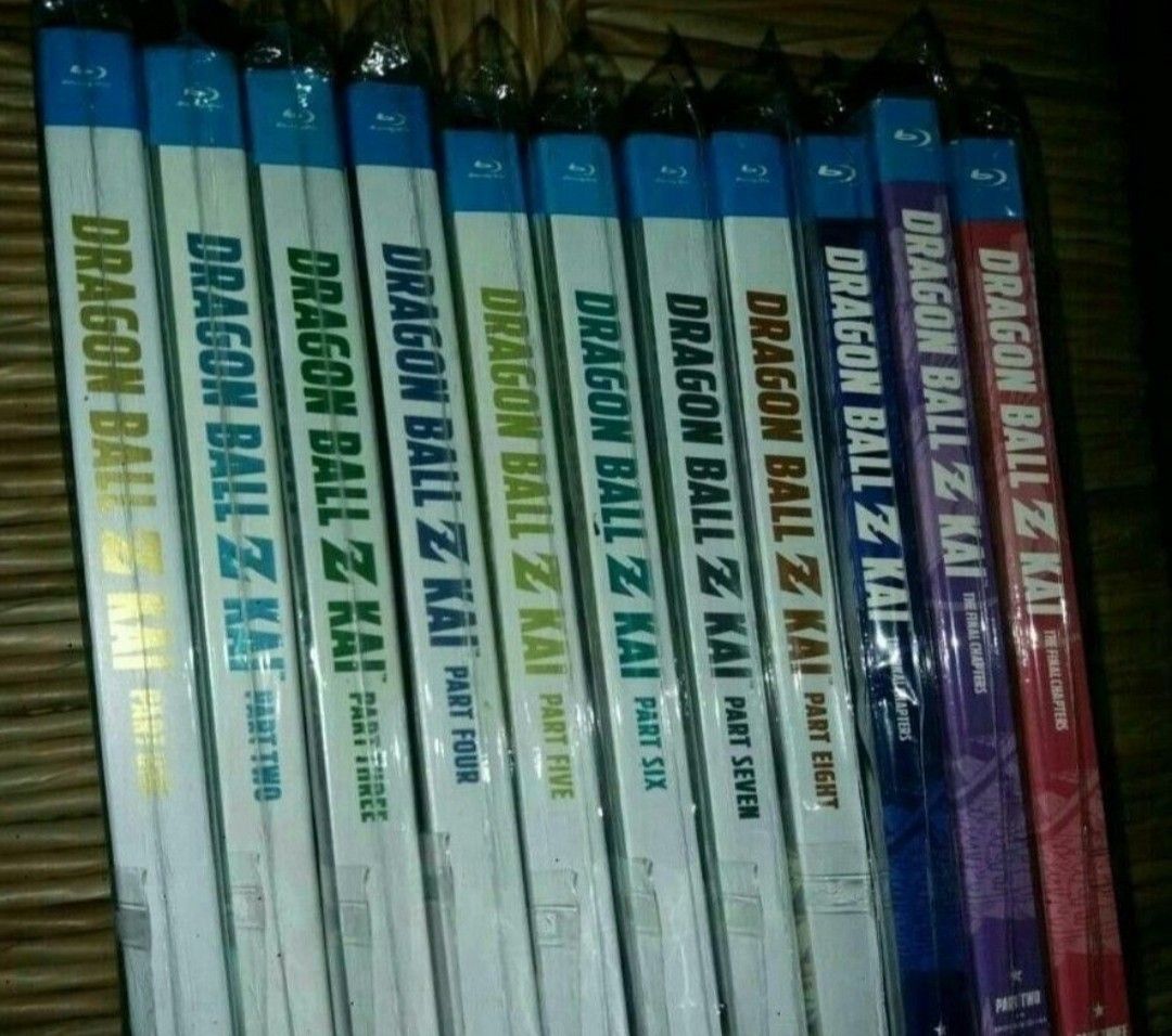 ($3888 payme fps alipay 包順豐寄付) 二手原裝正版美版 有原裝日語配音 Dragonball Z KAI 改 龍珠Z ...