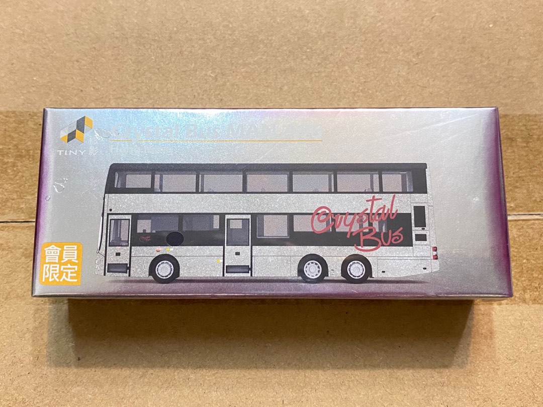 倉底尋回 】Tiny 微影 會員限定 Crystal Bus Man, 興趣及遊戲, 玩具 & 遊戲類 - Carousell