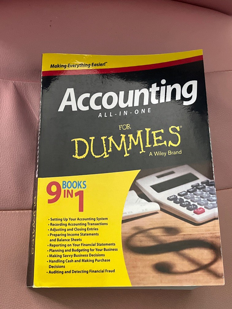 Accounting All in One for Dummies, Hobbies & Toys, Books & Magazines, Textbooks on Carousell