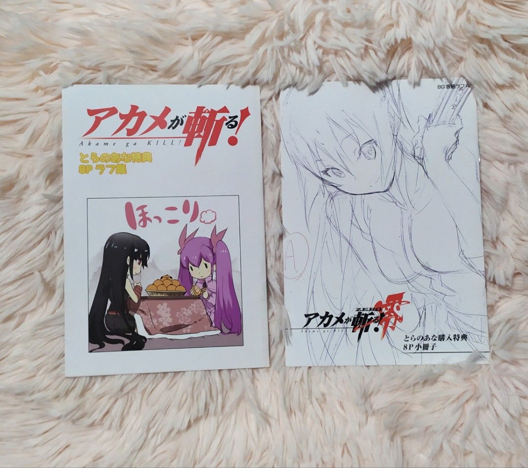 Akame ga kill/anime, Hobbies & Toys, Memorabilia & Collectibles, Fan ...