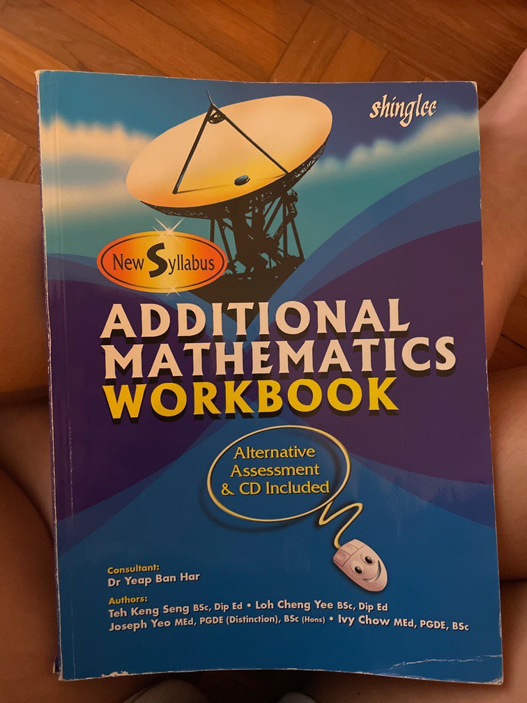 AMath (Additional Mathematics) workbook, Hobbies & Toys, Books ...