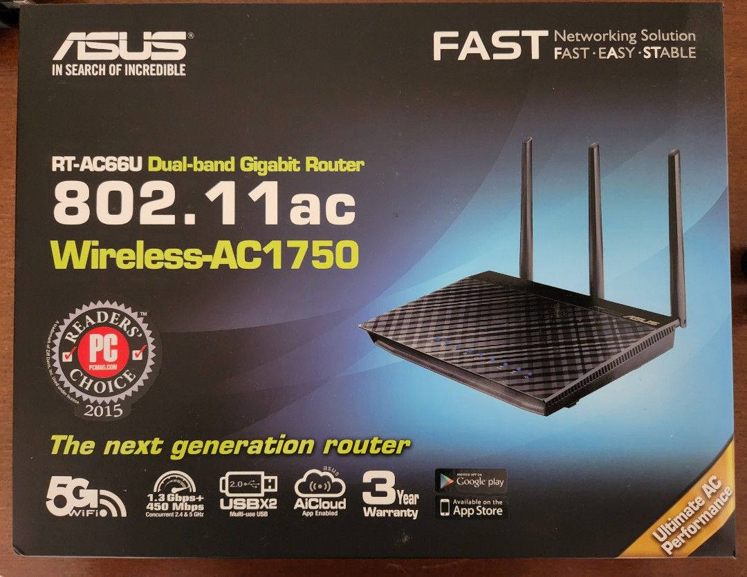 Asus AC1750 Wireless Router, Computers & Tech, Parts & Accessories ...