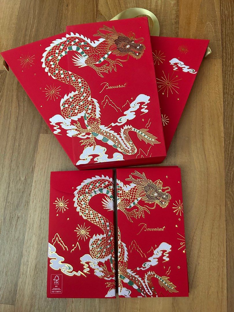 Baccarat red packet 2024, Hobbies & Toys, Stationery & Craft, Art ...