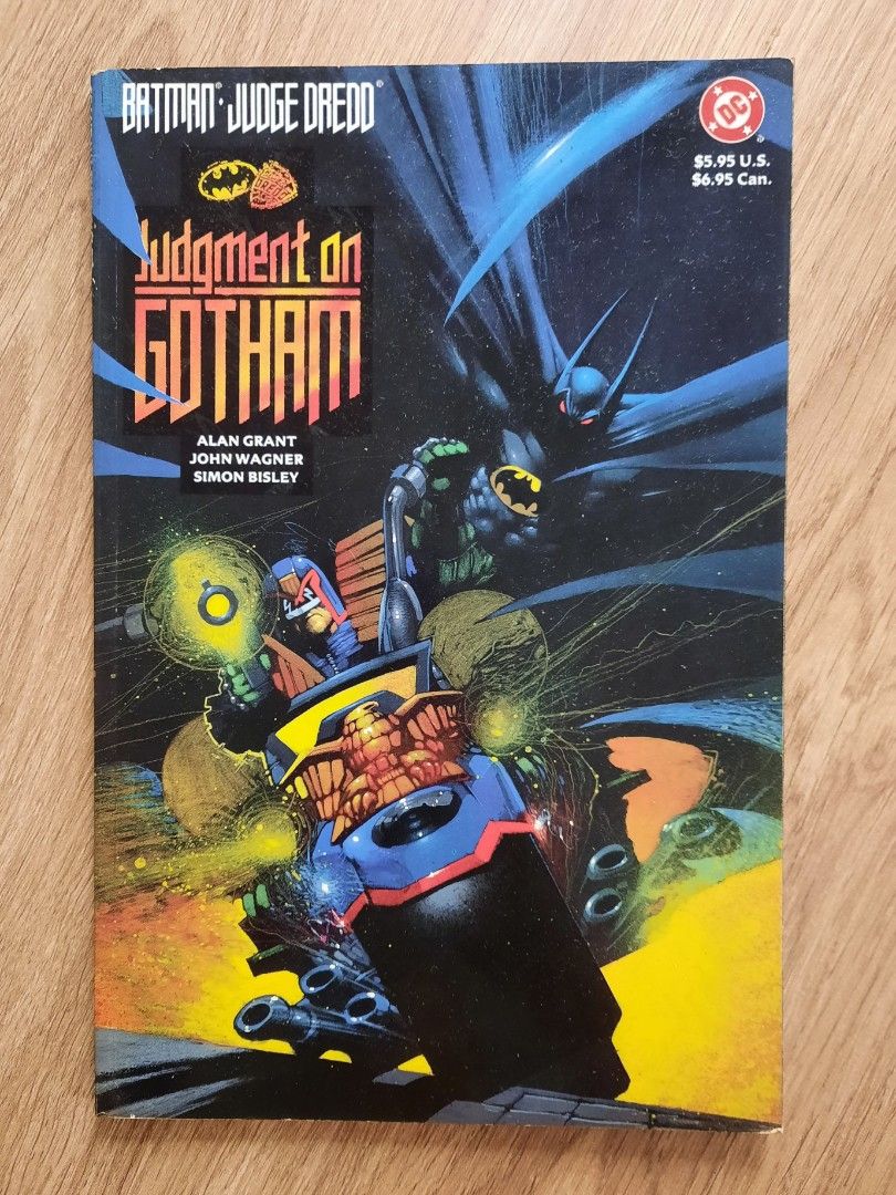 Batman / Judge Dredd : Judgment On Gotham (1991) one-shot, Hobbies ...