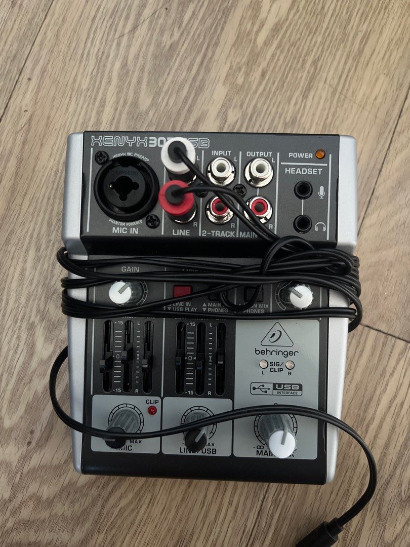 Behringer XENYX 302USB 3-Channel Mixer w/ USB, UK, Hobbies & Toys ...