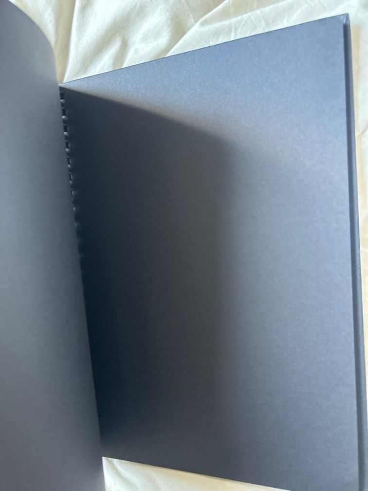 Black book with black pages, Hobbies & Toys, Stationery & Craft ...