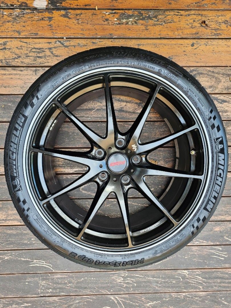 BMW 19" Rays Volks Racing G025 Rims with Michelin Pilot Sport Cup 2 ...