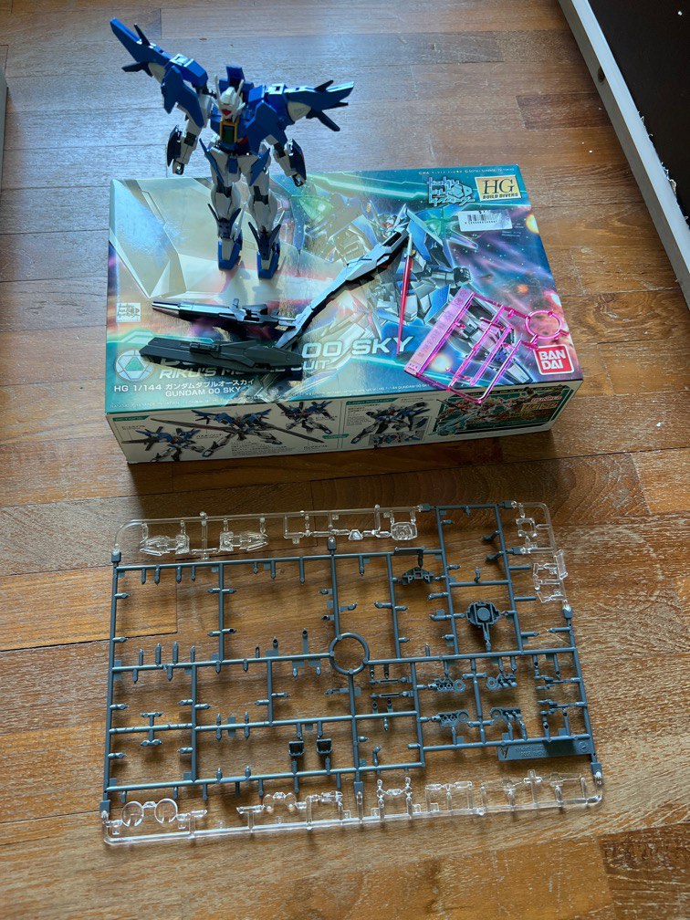 Built Gundam 00 Sky, Hobbies & Toys, Toys & Games on Carousell