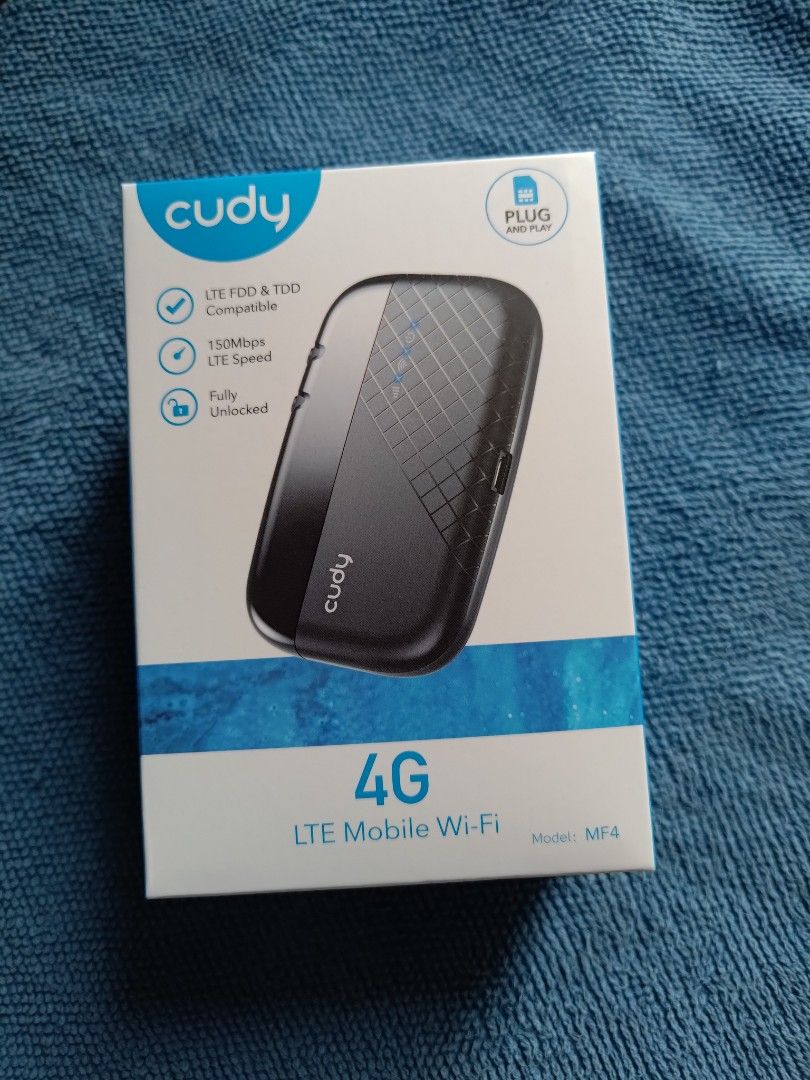 Cudy pocket Wifi 蛋 Wifi egg, 電腦＆科技, 電腦周邊及配件, Wifi及上網相關產品 - Carousell