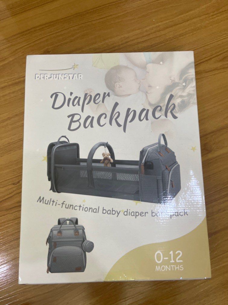 Diaper Backpack / Bassinet, Babies & Kids, Bathing & Changing, Changing ...