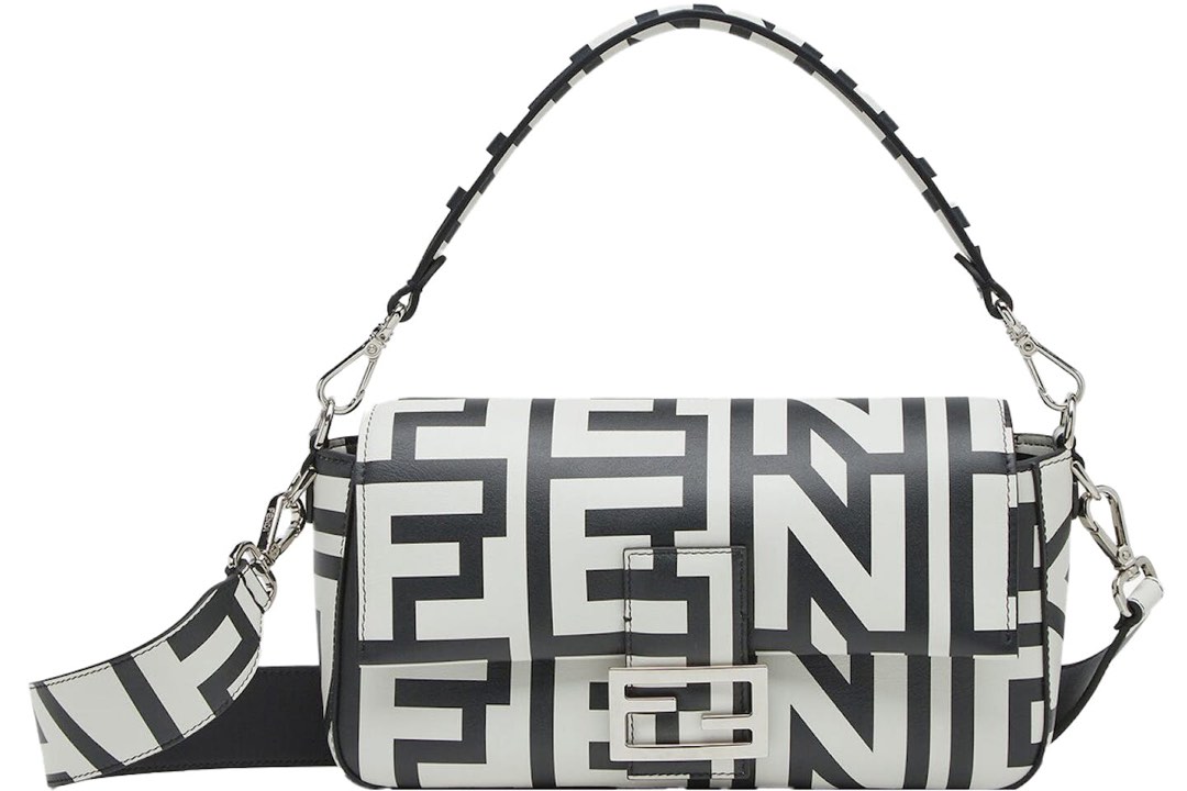 Black And White Fendi Bag