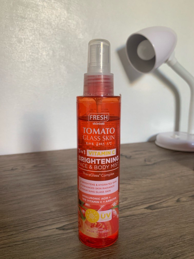Fresh skinlab Tomato Glass Skin Mist, Beauty & Personal Care, Face ...