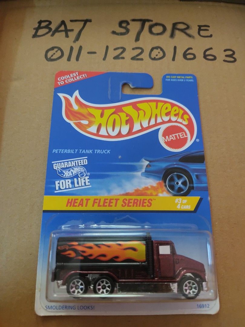 Hot Wheels Classic Peterbilt Tank Truck, Hobbies & Toys, Toys & Games on Carousell